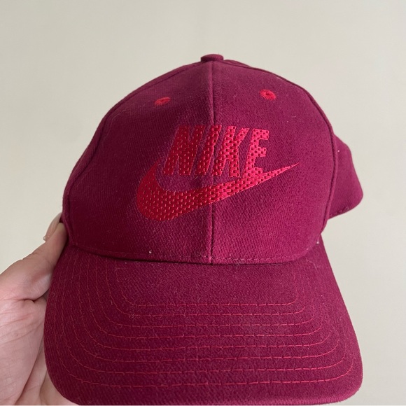 Accessories | Vintage Nike Red Snapback 9s | Poshmark